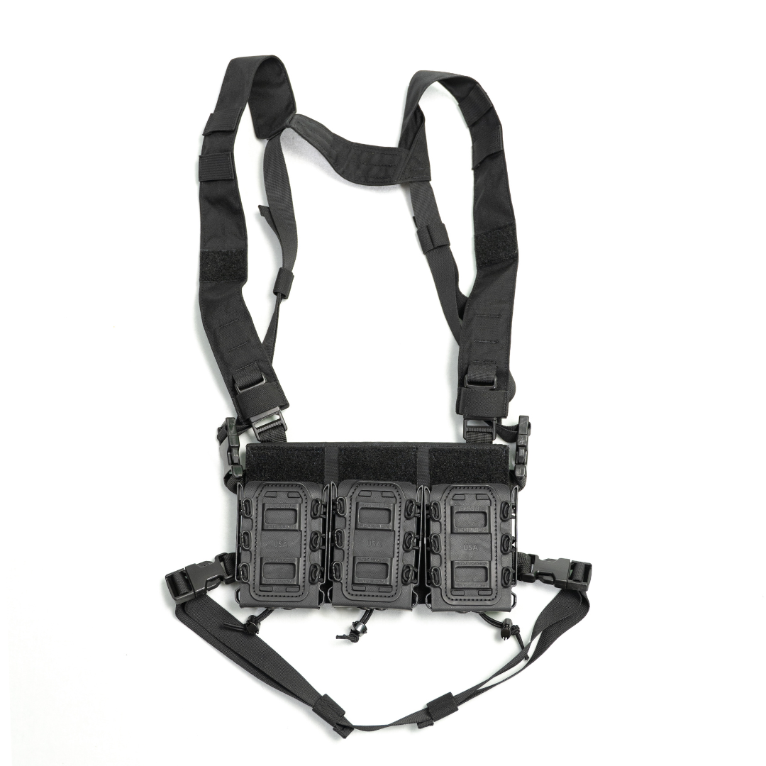 Contact Series Micro Chest Rig 3Zero, Black: Edge Works